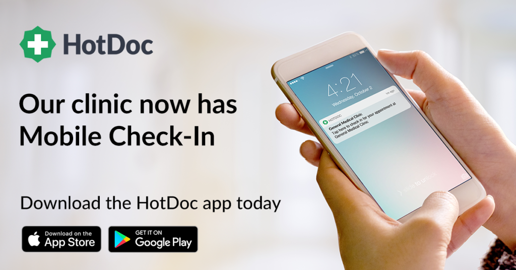 Mobile Appointment Check in now available - Ocean Grove Medical Clinic